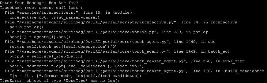 Bert bi encoder ranker training with dailydialog · Issue #1681 ...