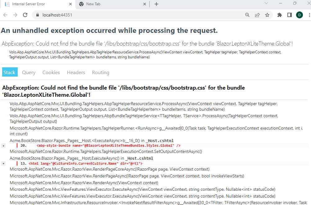 Blazorleptonxlitethemeglobal · Issue 14578 · Abpframeworkabp · Github