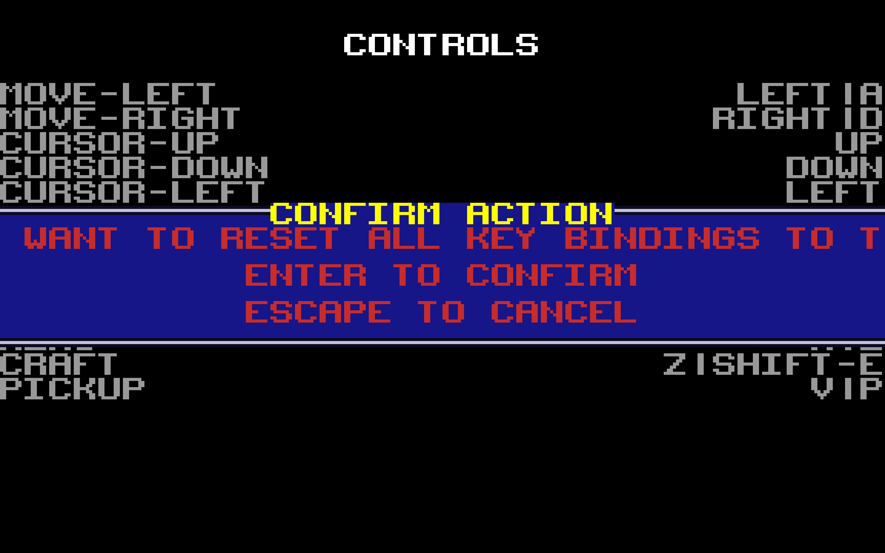 Popup Menu Overflows In Both 4x3 And 16x9 · Issue 328 · Minicraftplusminicraft Plus Revived