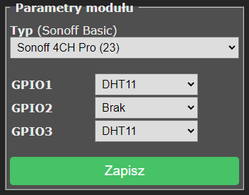 Issue with DHT11 in a Sonoff 4CH Pro R3 · arendst Tasmota · Discussion ...