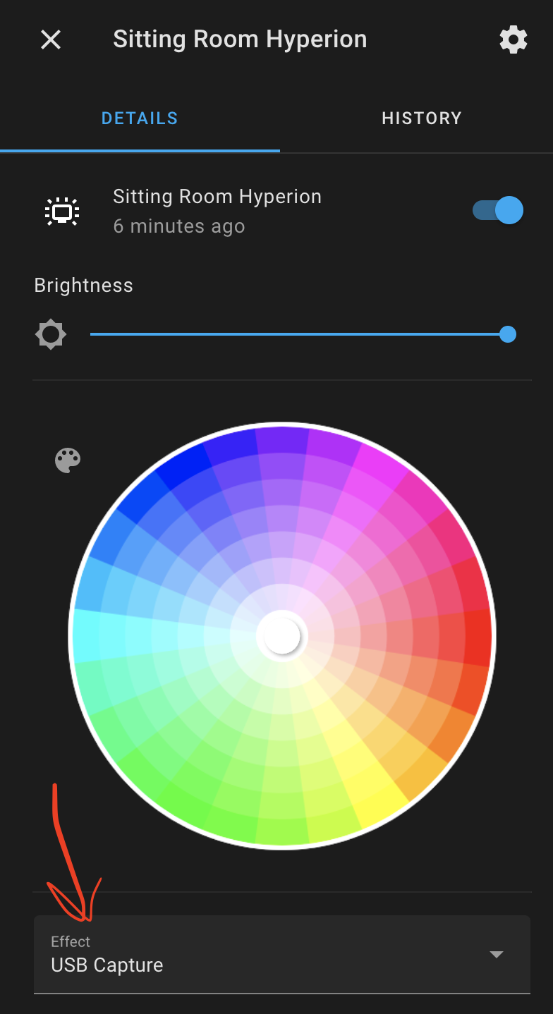 Hyperion Integration: Effect Not Running · Issue #74775 · home-assistant/core · GitHub