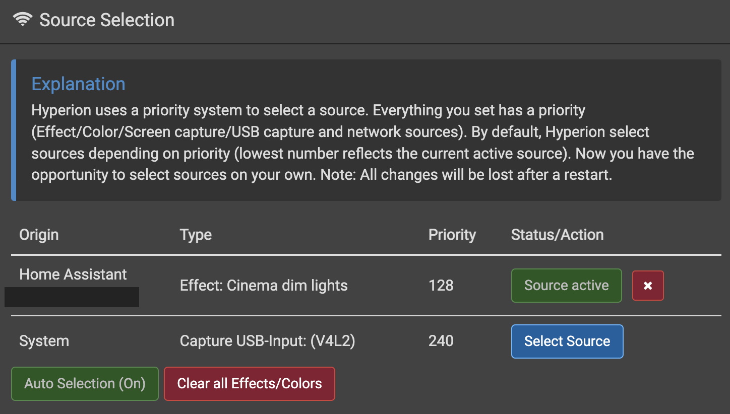 Hyperion Integration: Effect Not Running · Issue #74775 · home-assistant/core · GitHub