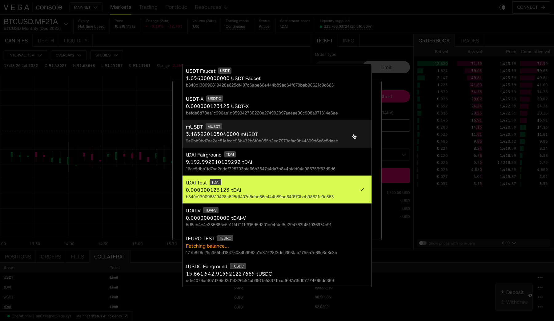 Show available balance in asset selector when withdrawing · Issue #3313 · vegaprotocol/frontend ...