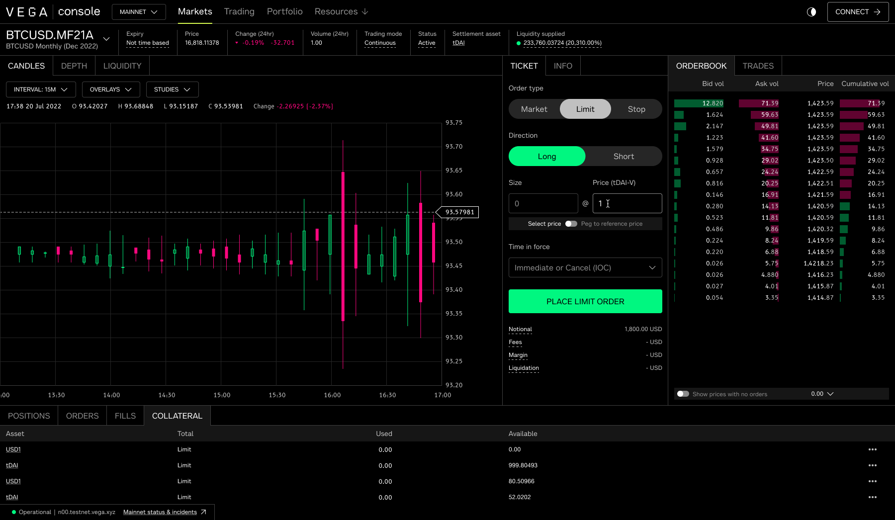 Submit pegged orders · Issue #1062 · vegaprotocol/frontend-monorepo · GitHub