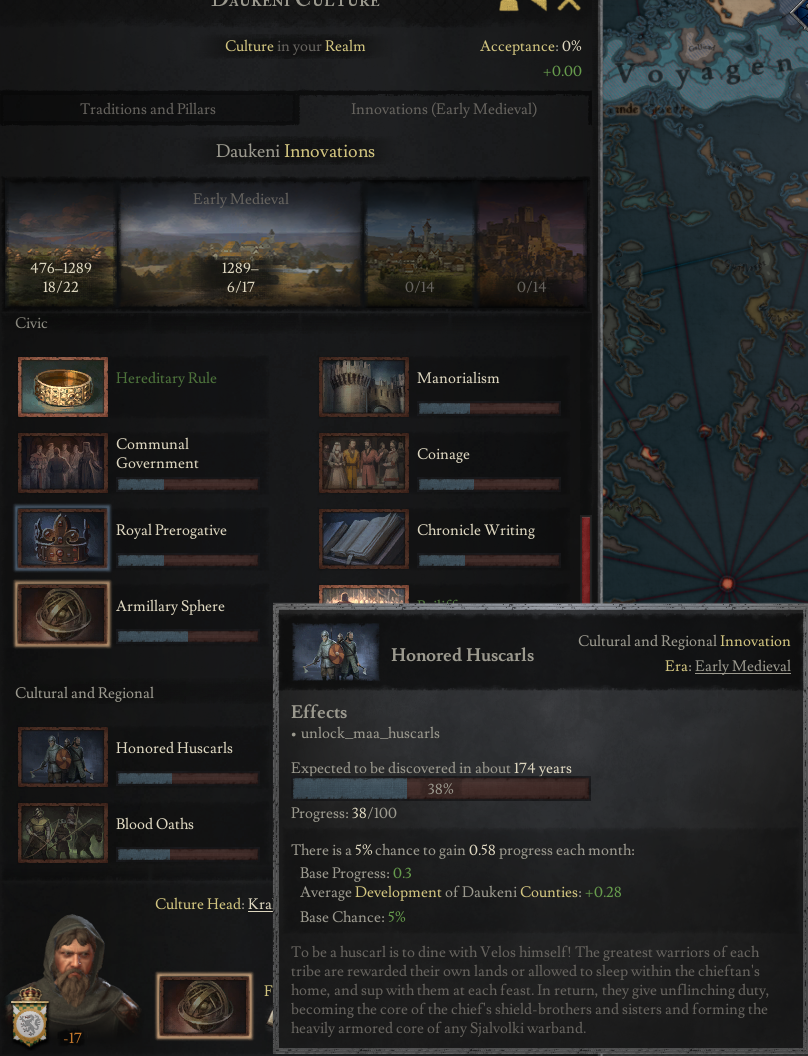 Daukeni Culture: Honoured Huscarls bug · Issue #372 · ThePinkPanzer/Godherja-Github-Version · GitHub