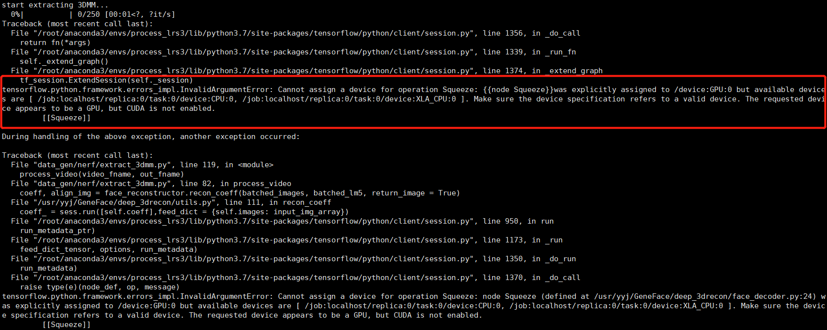 Some questions about process_lrs3 environment · Issue #40 · yerfor/GeneFace · GitHub