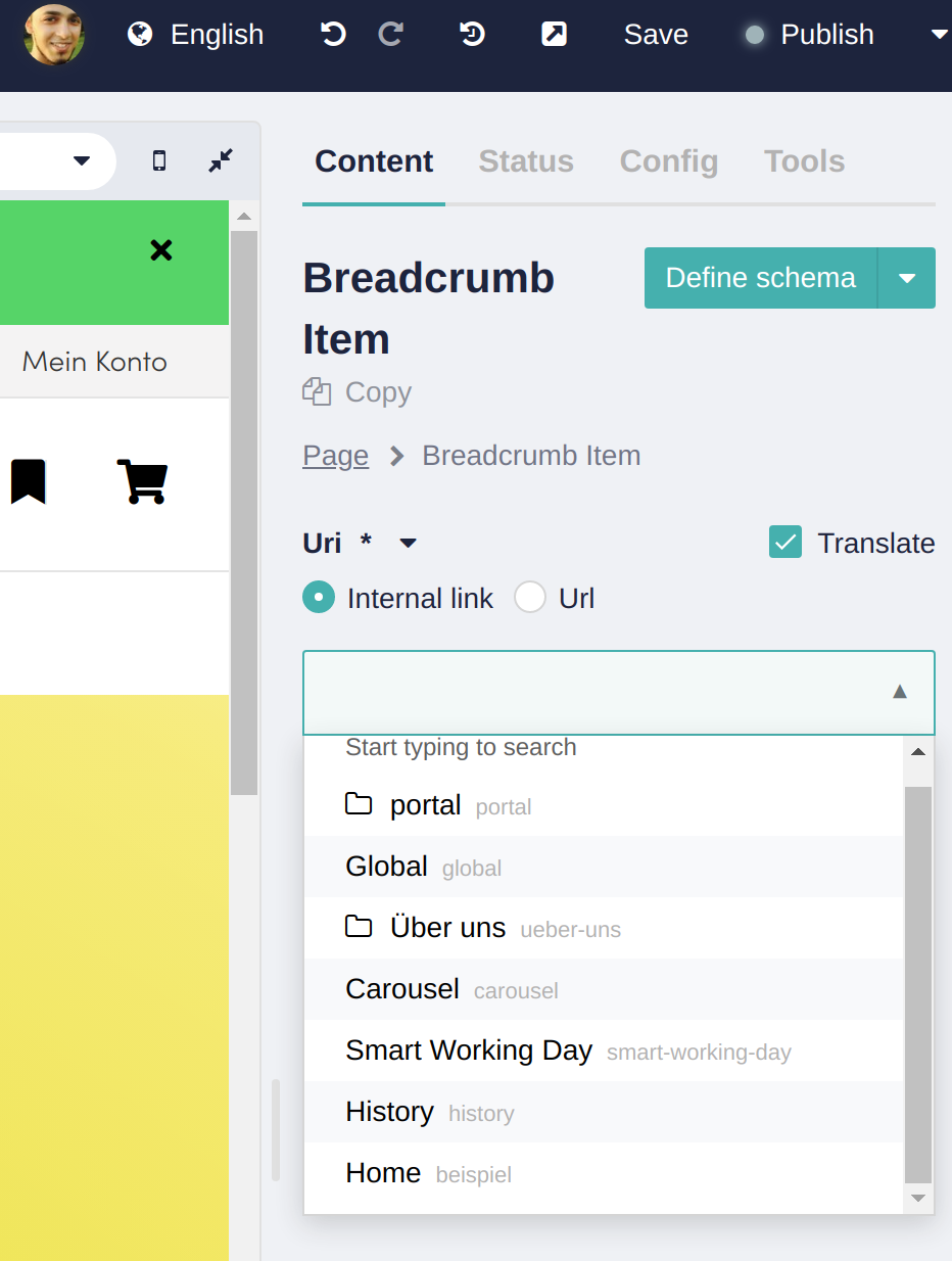 Translated Slug app to be connected to the publishing status and link element. · Issue #475 ...