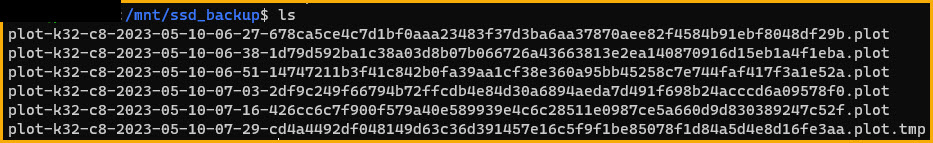 PLOTS WON'T COPY FROM -T to -D · Issue #115 · madMAx43v3r/chia-gigahorse · GitHub