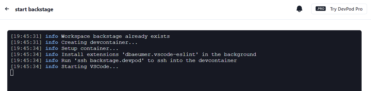 `Starting VS Code` Nothing happen. 路 Issue #706 路 loft-sh/devpod 路 GitHub `Starting VS Code` Nothing happen. 路 Issue #706 路 loft-sh/devpod 路 GitHub