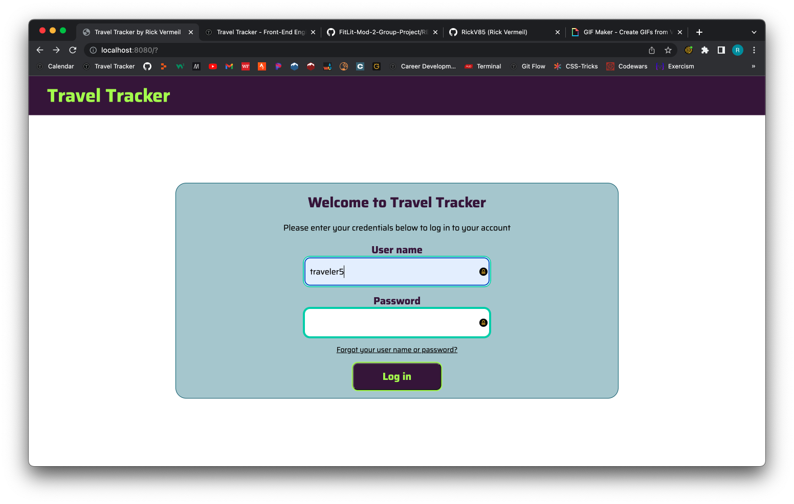 GitHub - RickV85/Travel-Tracker-Mod-2-Final-Project