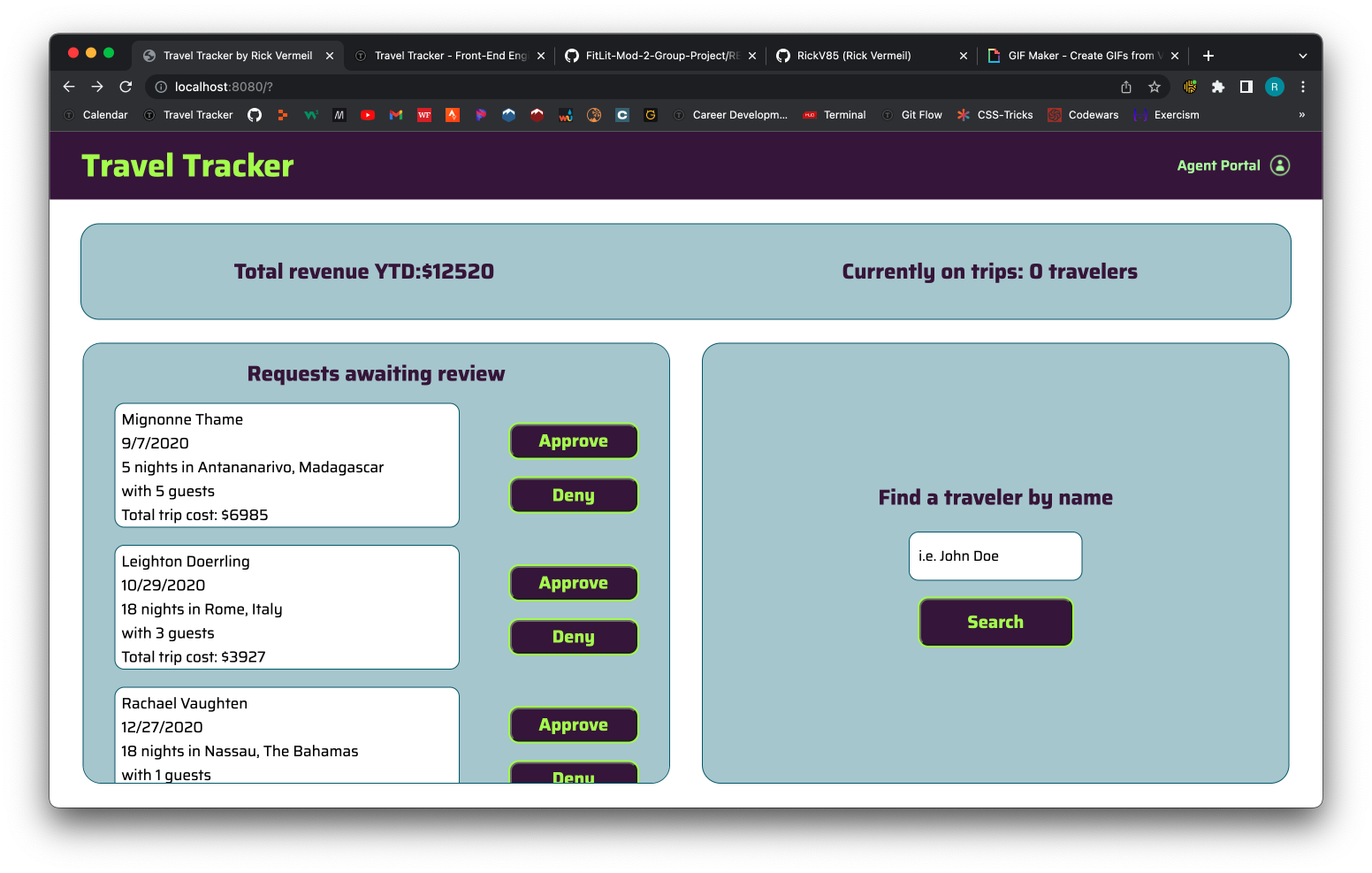 GitHub - RickV85/Travel-Tracker-Mod-2-Final-Project