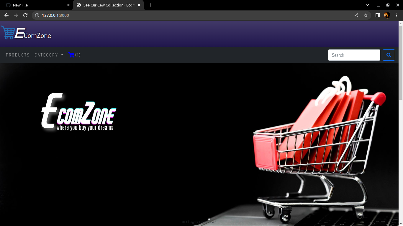 GitHub - MidlajN/EcomZone: E-commerce application built with Python Django functionalities
