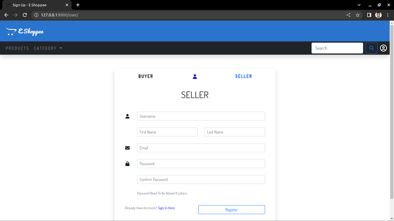 GitHub - MidlajN/E-Shoppe: An Ecommerce Application with Python Django Framework