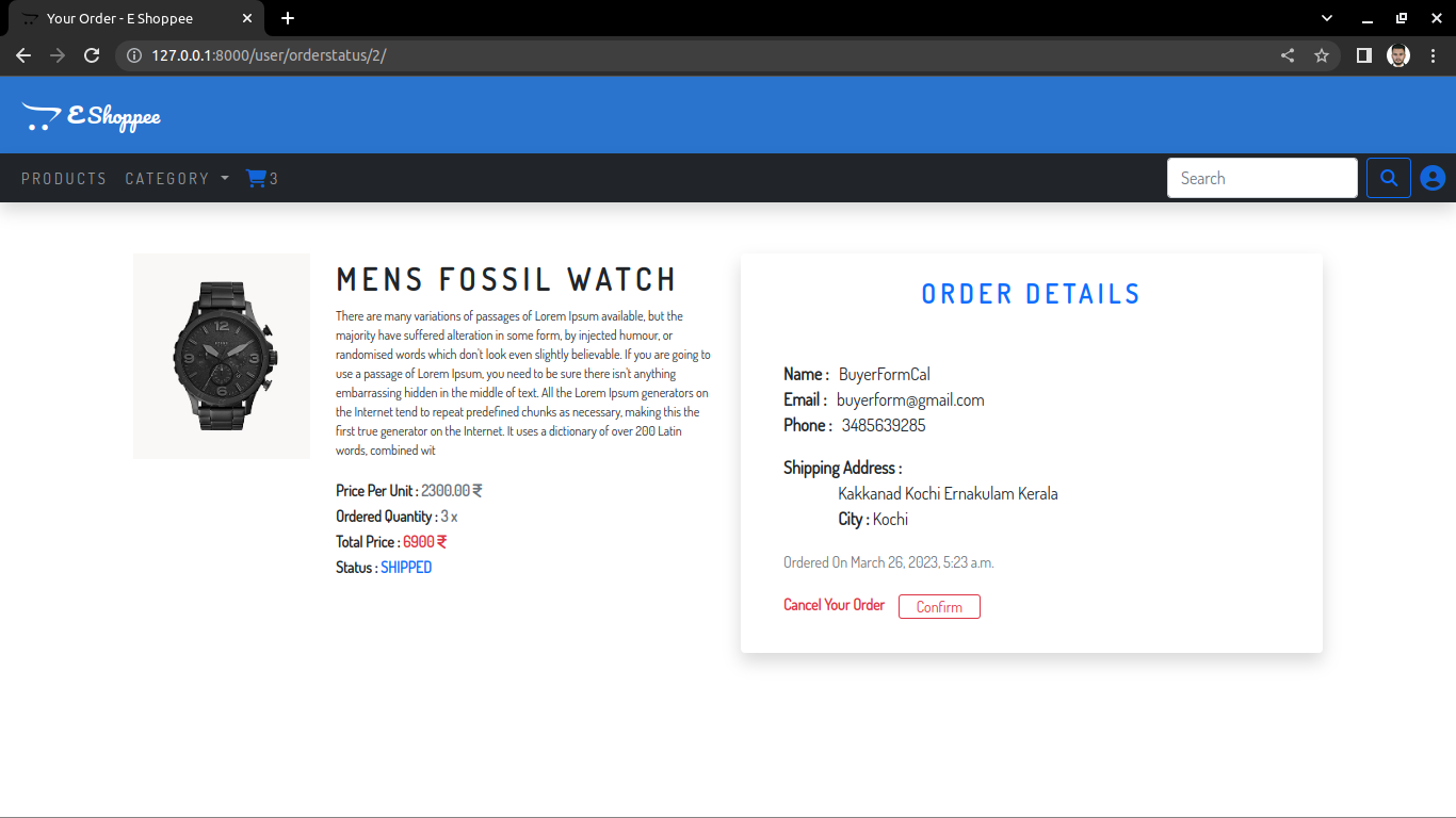 GitHub - MidlajN/E-Shoppe: An Ecommerce Application with Python Django ...
