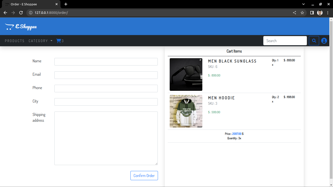 GitHub - MidlajN/E-Shoppe: An Ecommerce Application with Python Django Framework