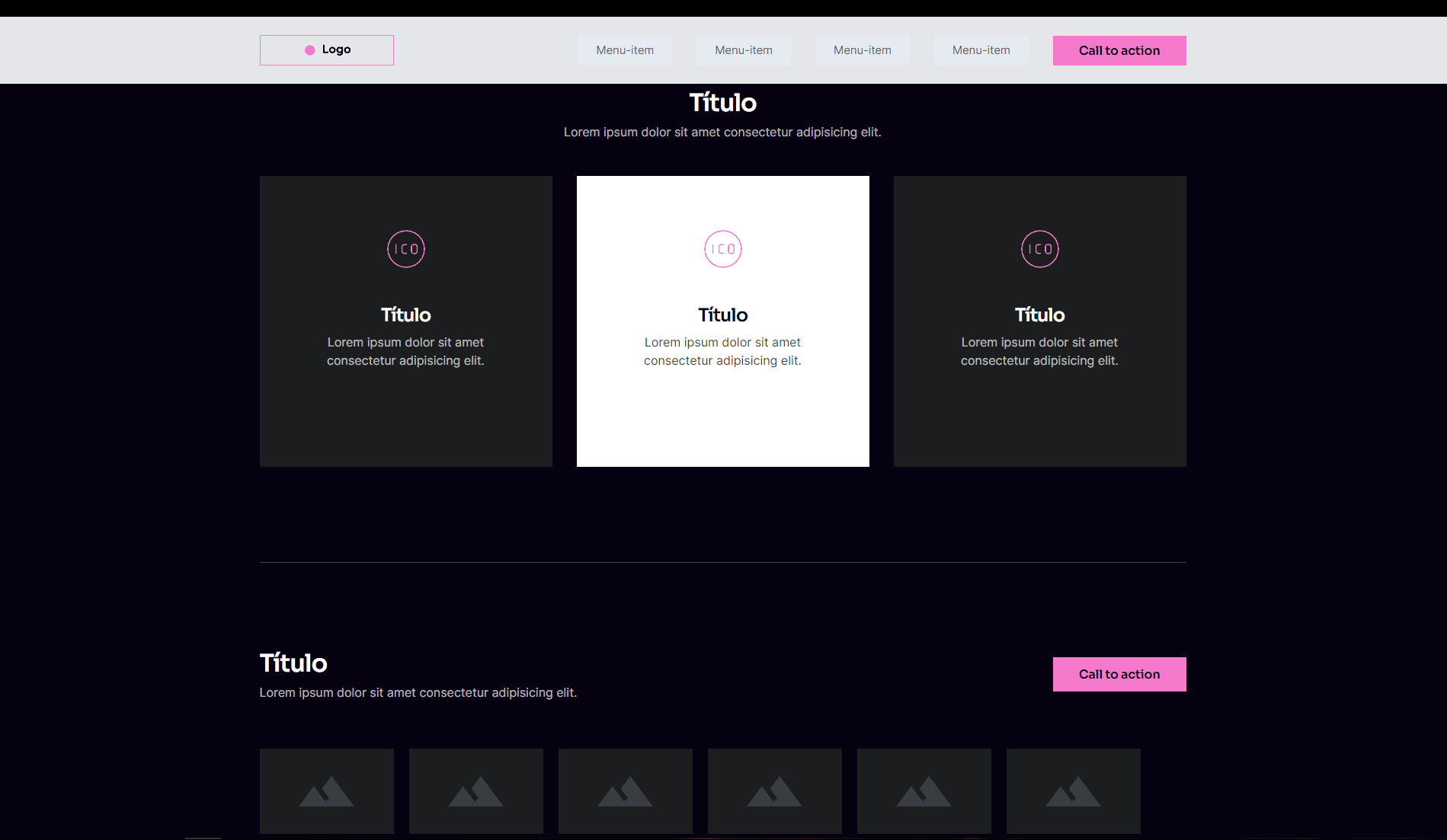 GitHub - RafaelSilvaeth/Projeto-Wireframe: Modelo simples de landing ...