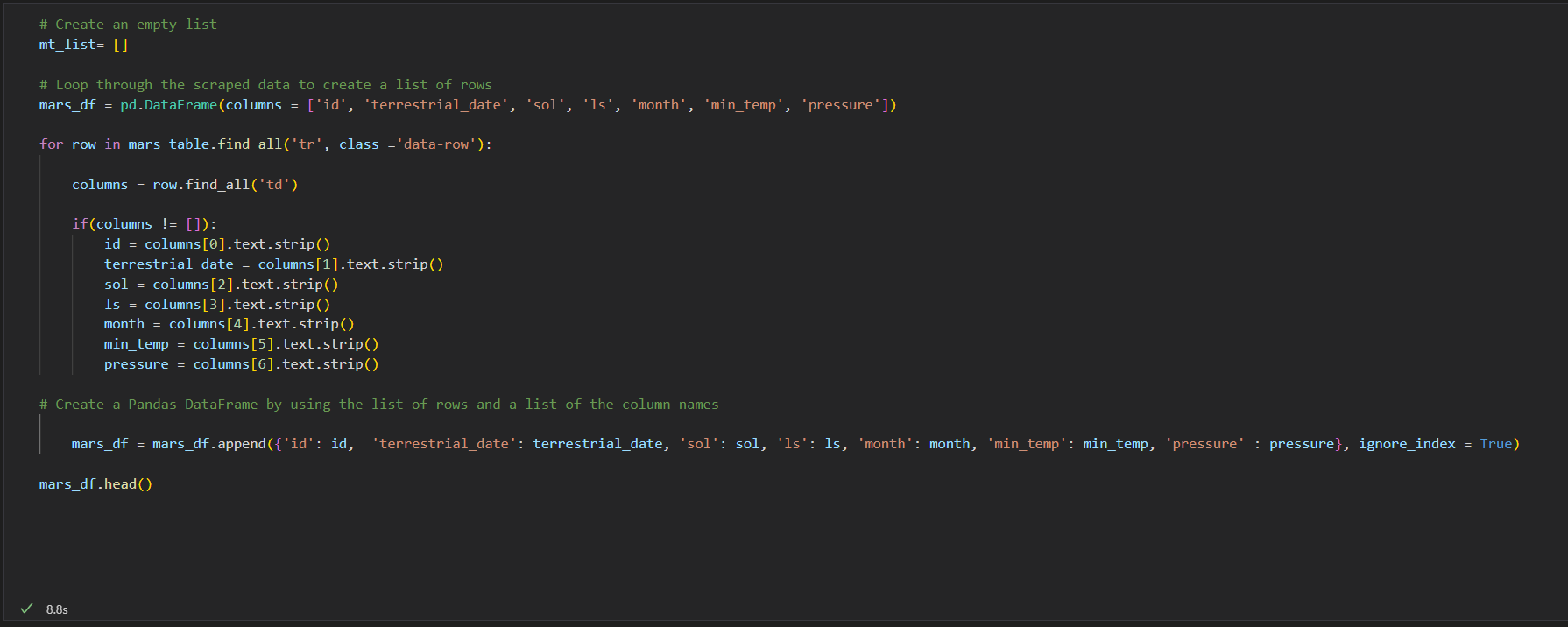 GitHub - KYbarra4/web-scraping-challenge: Web Scraping Challenge