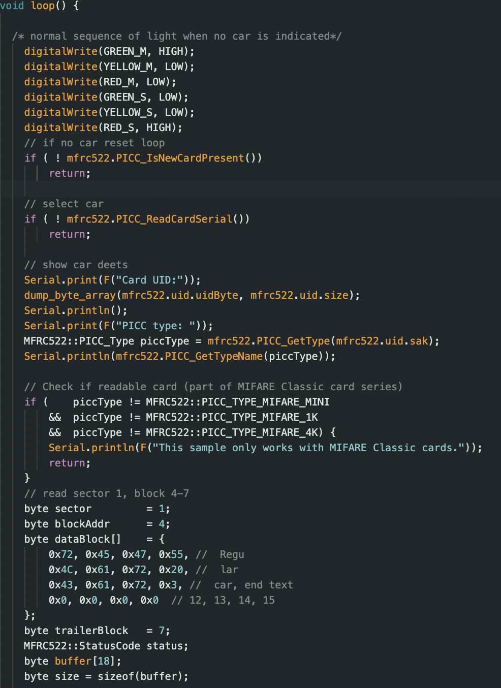 GitHub - mooocella/TrafficLightSensor: This code initiates a different ...