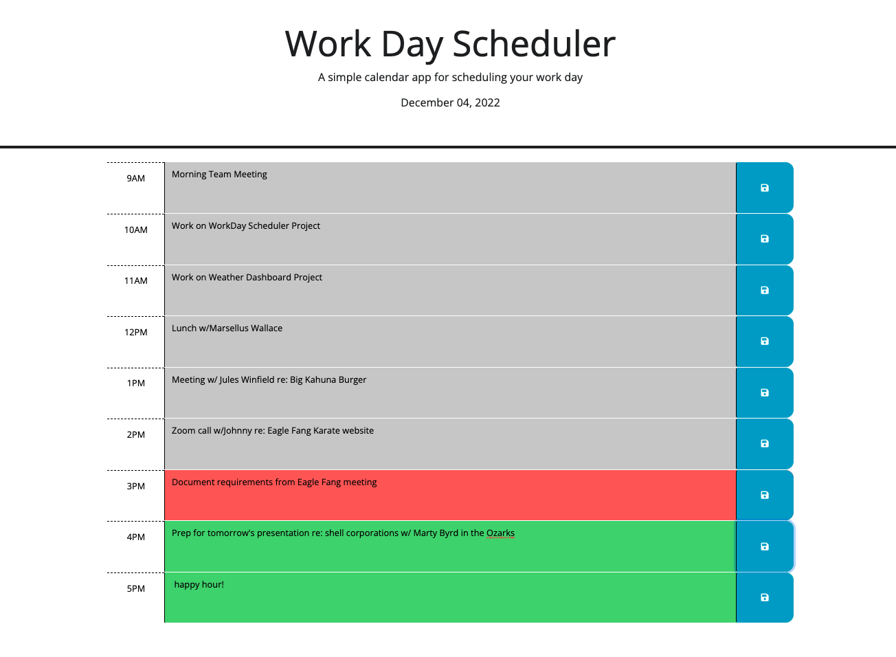 GitHub - BillStephens2022/Work-Day-Scheduler