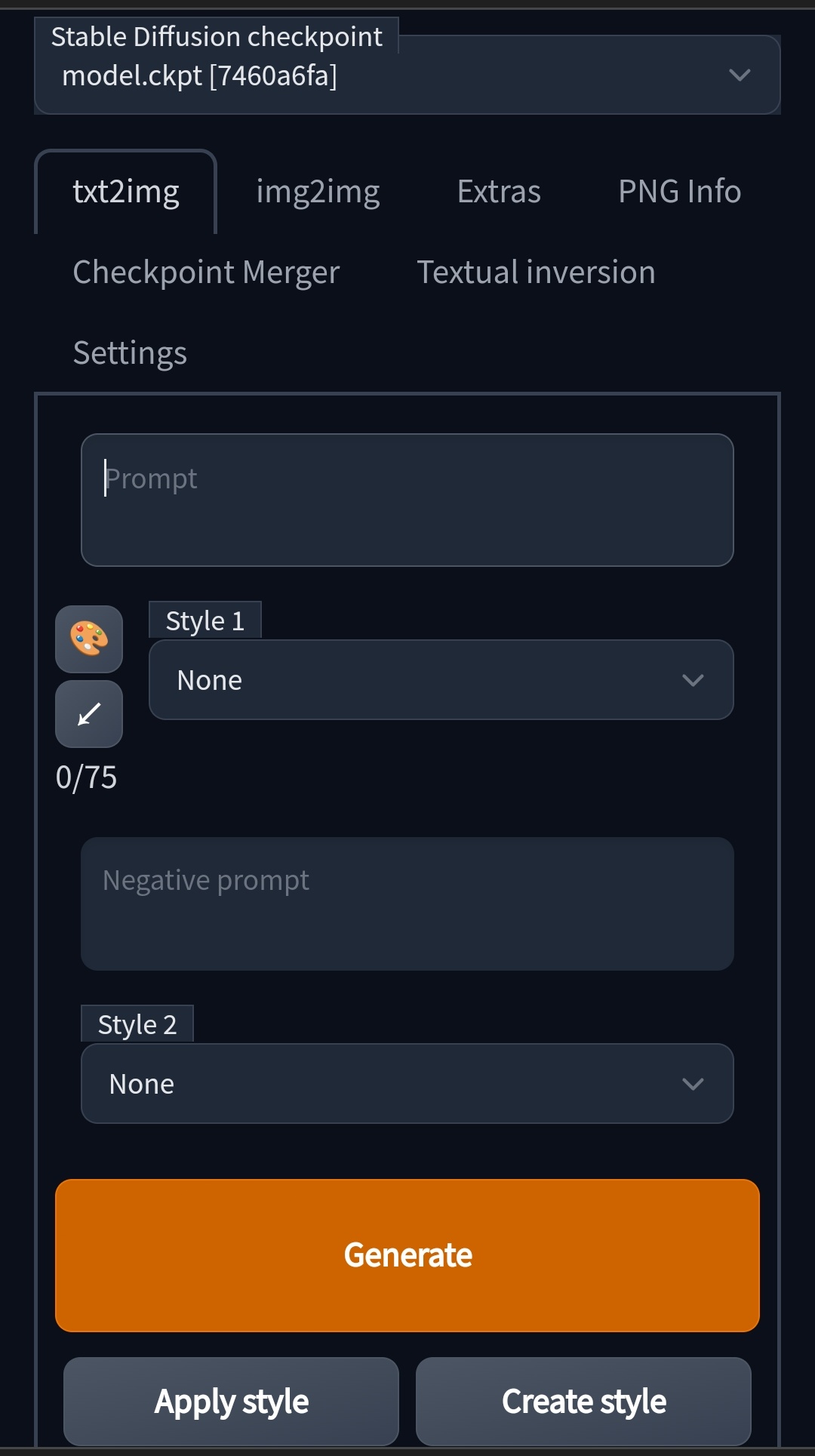 Reorganize top buttons for phone layout · Issue #2115 · AUTOMATIC1111 ...