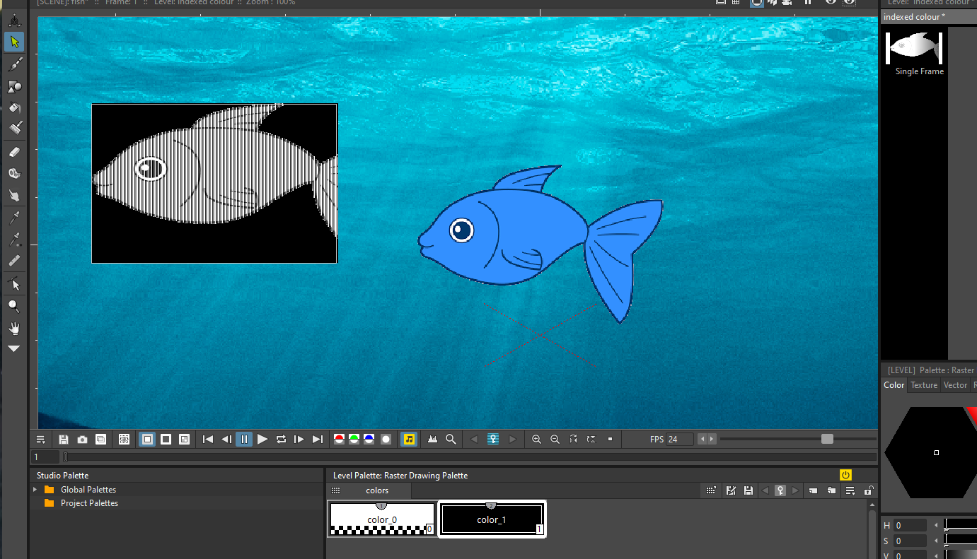 Cannot correctly import indexed-colour PNGs · Issue #3474 · opentoonz/opentoonz · GitHub