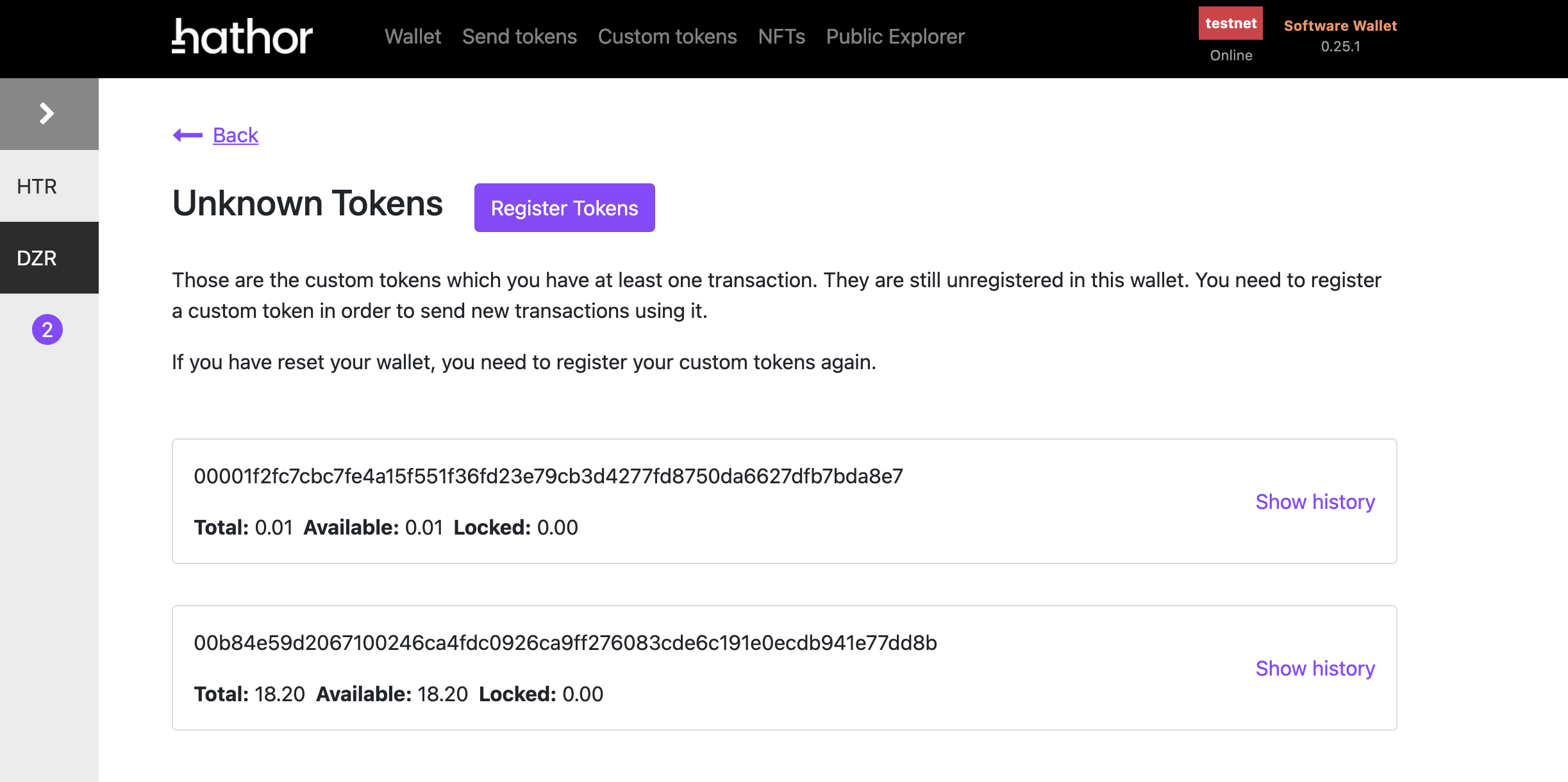 bug: navigation between tokens doesn't work from notification page · Issue #391 · HathorNetwork ...