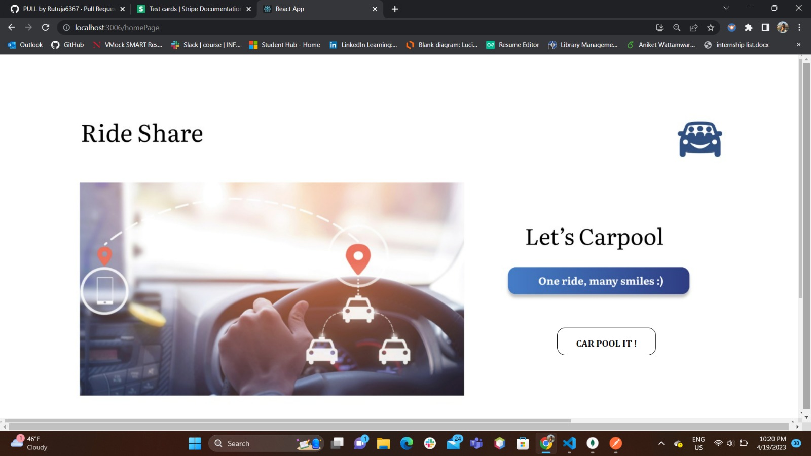GitHub - Rutuja6367/Car-Pooling-Application