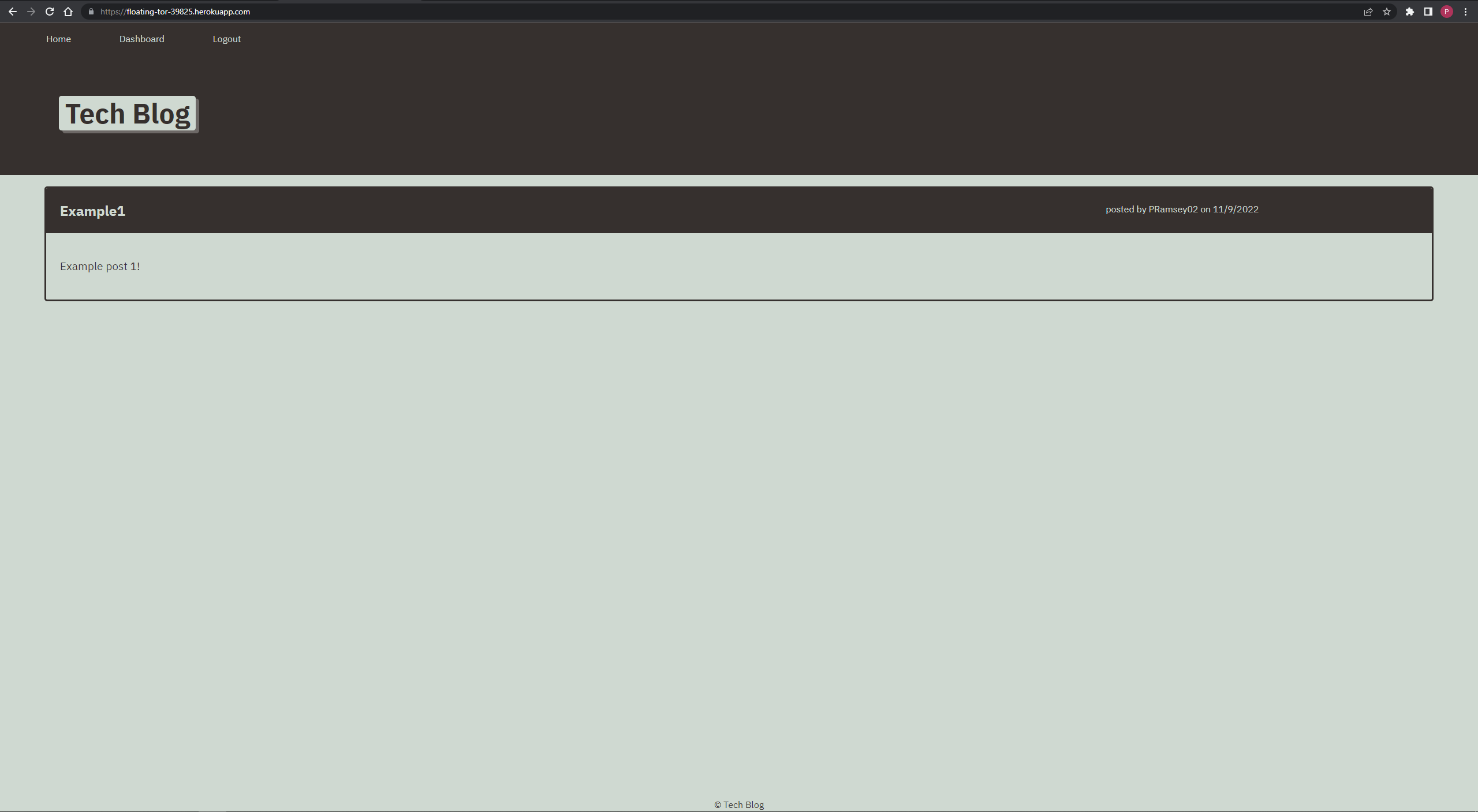 GitHub - PRamsey02/Tech-Blog