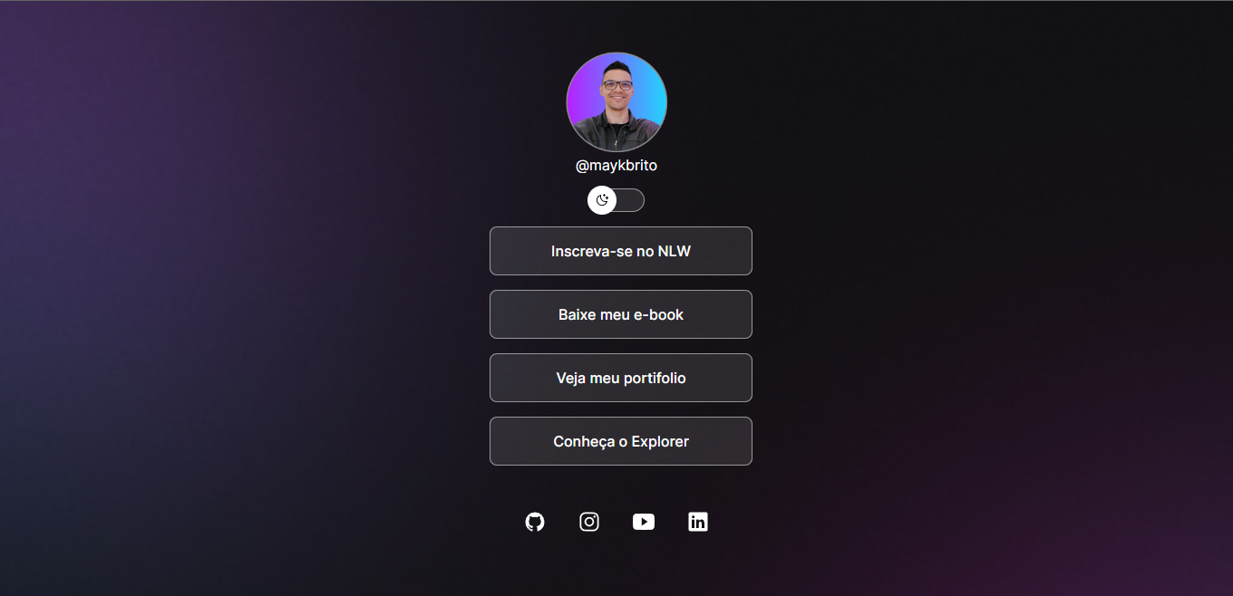 GitHub - JoaoTorpe/Projeto-Rocketseat-Devlinks