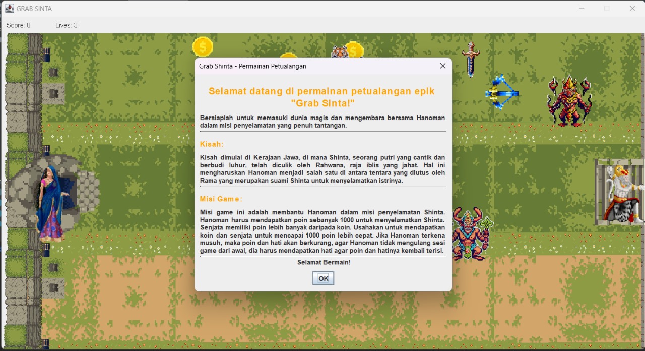 GitHub - tarawithoutbudimann/Grab-Sinta: Game