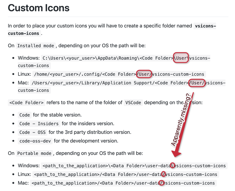 wiki: wrong custom icon path for portable mode · Issue #2333 · vscode ...