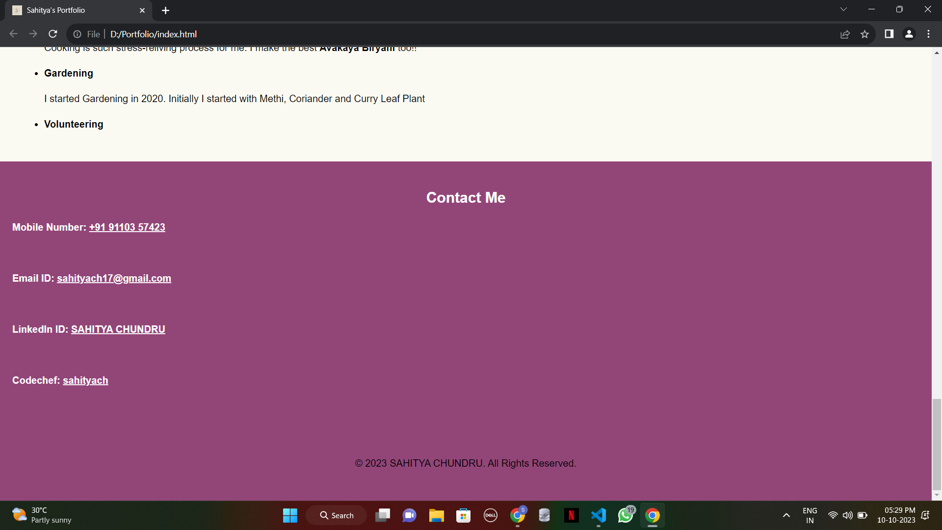GitHub - SahityaCh/Bharat-Intern