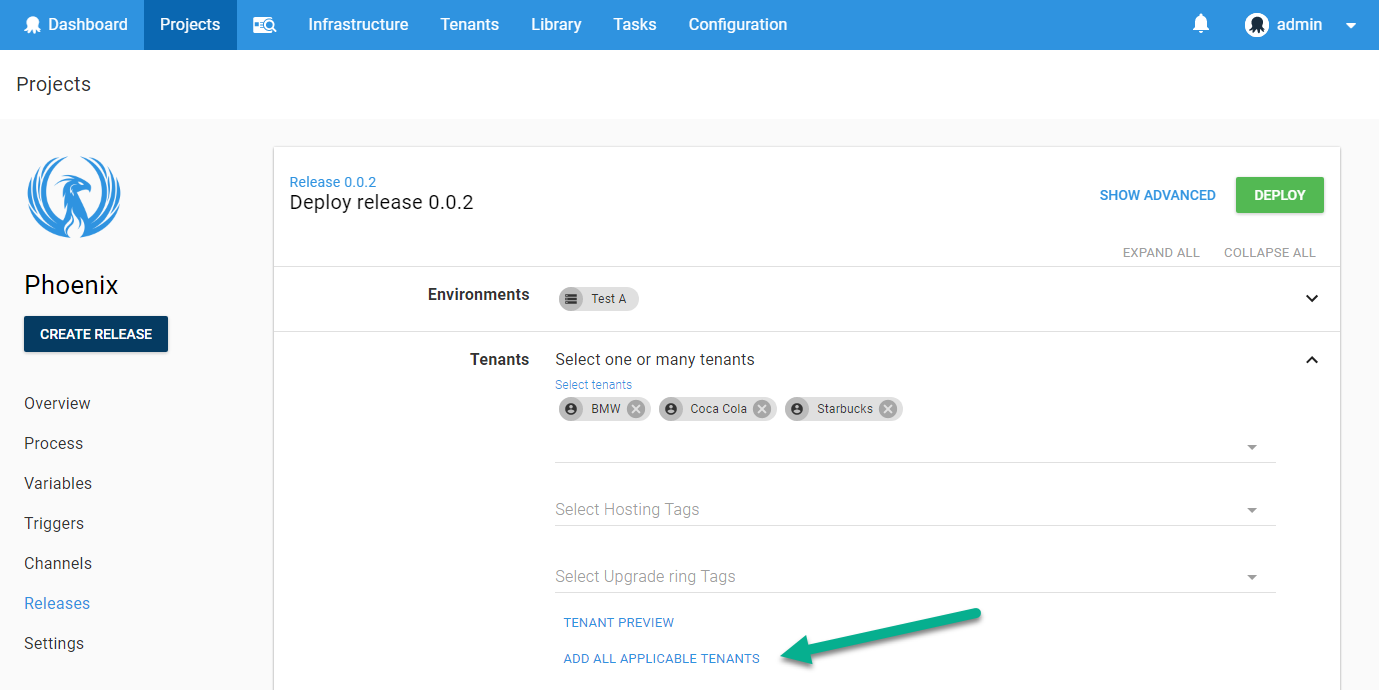Make it easier to deploy to all tenants in an environment · Issue #2729 · OctopusDeploy/Issues ...