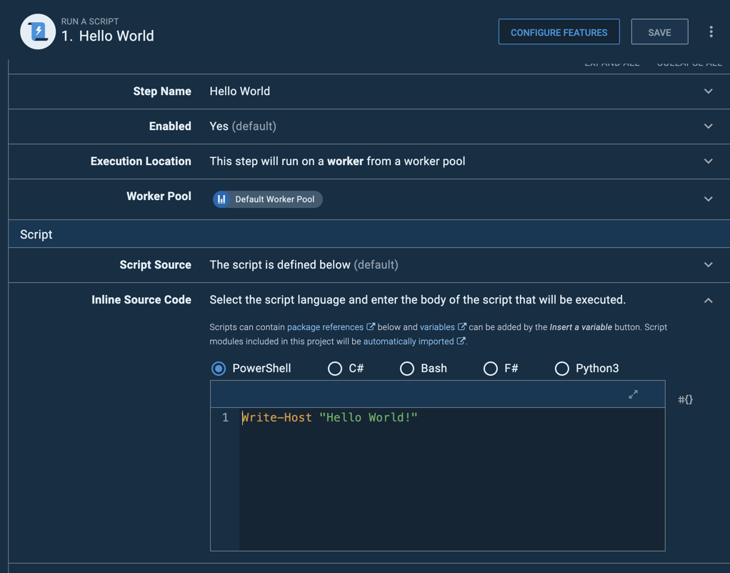 Script body should be expanded when viewing script steps · Issue #6264 ...