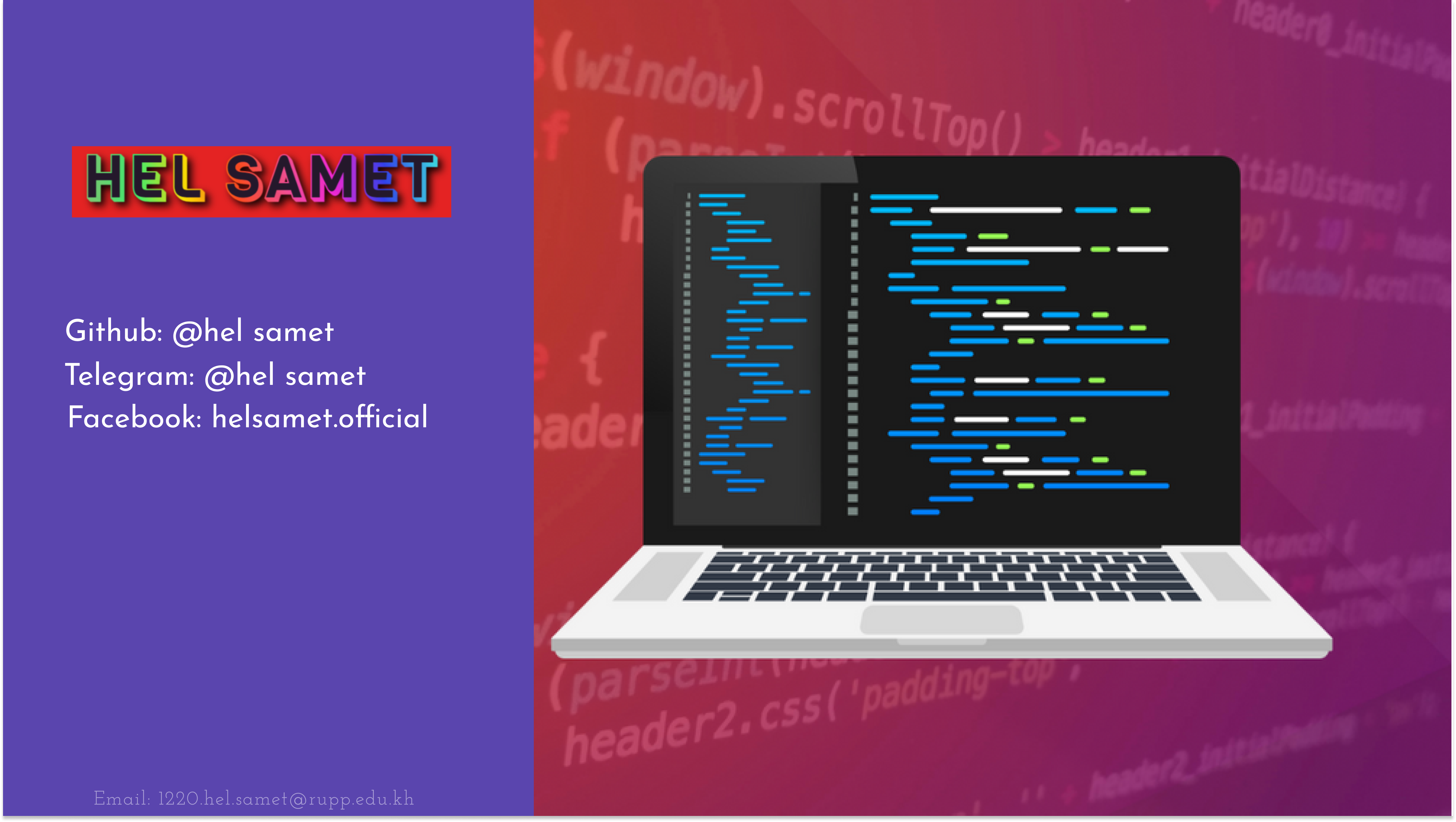 hel-samet (helsamet) · GitHub