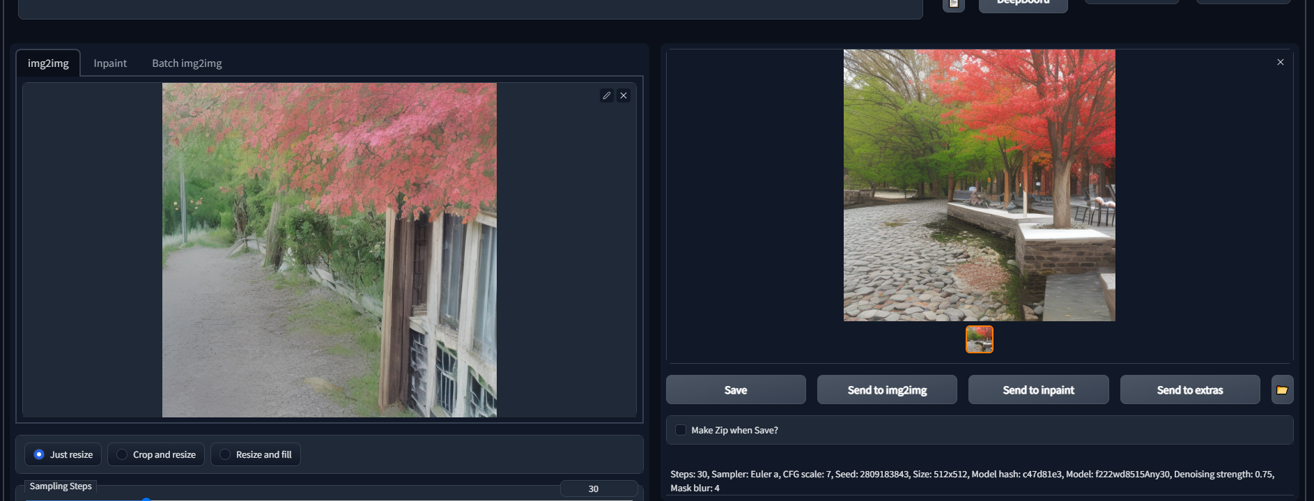 [Feature Request]: Img2Img-tab, Align and match size input/output images. · Issue #5248 ...