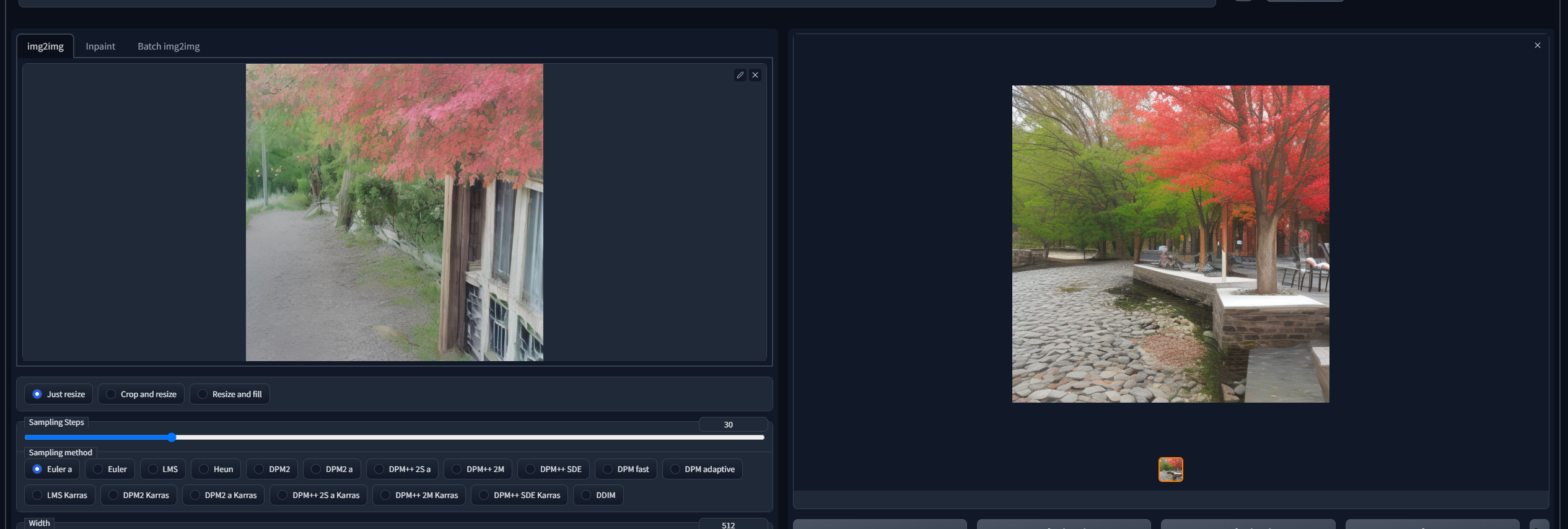 [Feature Request]: Img2Img-tab, Align and match size input/output images. · Issue #5248 ...