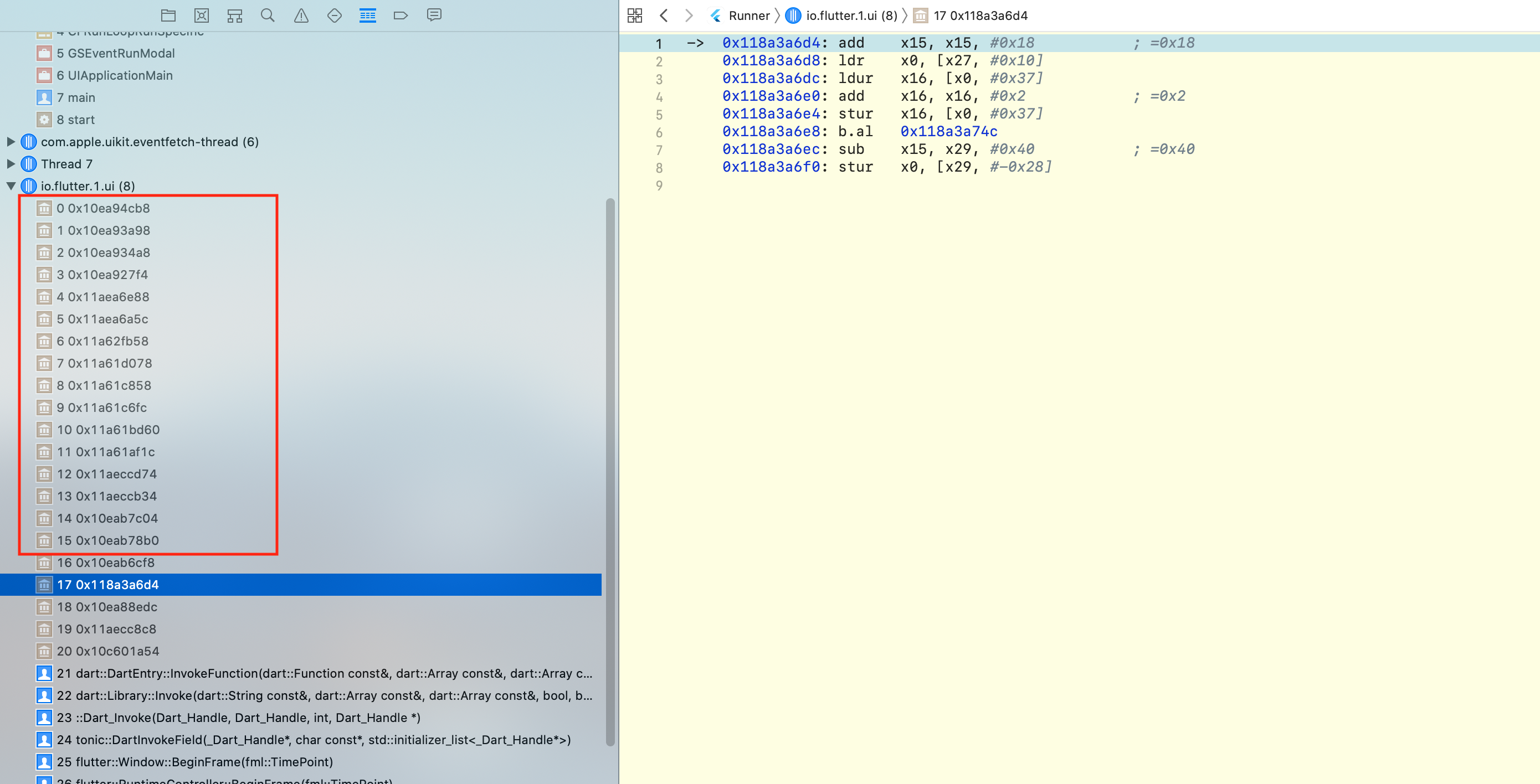 Why Dart Vm Keep Emitting Native Code Running In Debug Mode On Ios · Issue 57111 · Flutter