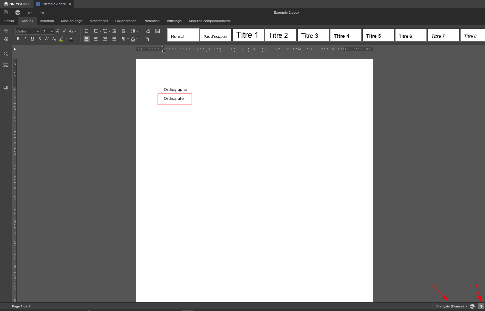 The spell check is not working (no underlined misspelled words) when working on OpenXML (.docx ...