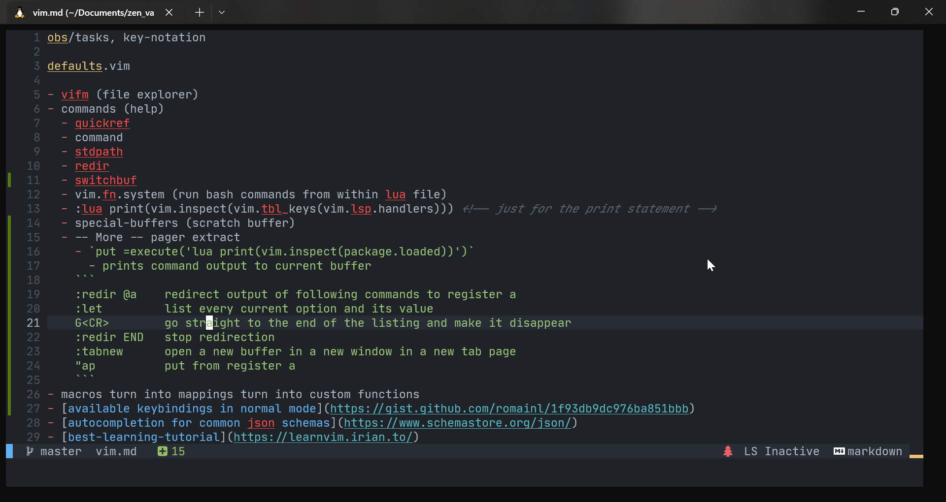 Markdown highlighting not looking right · Issue #2932 · LunarVim ...