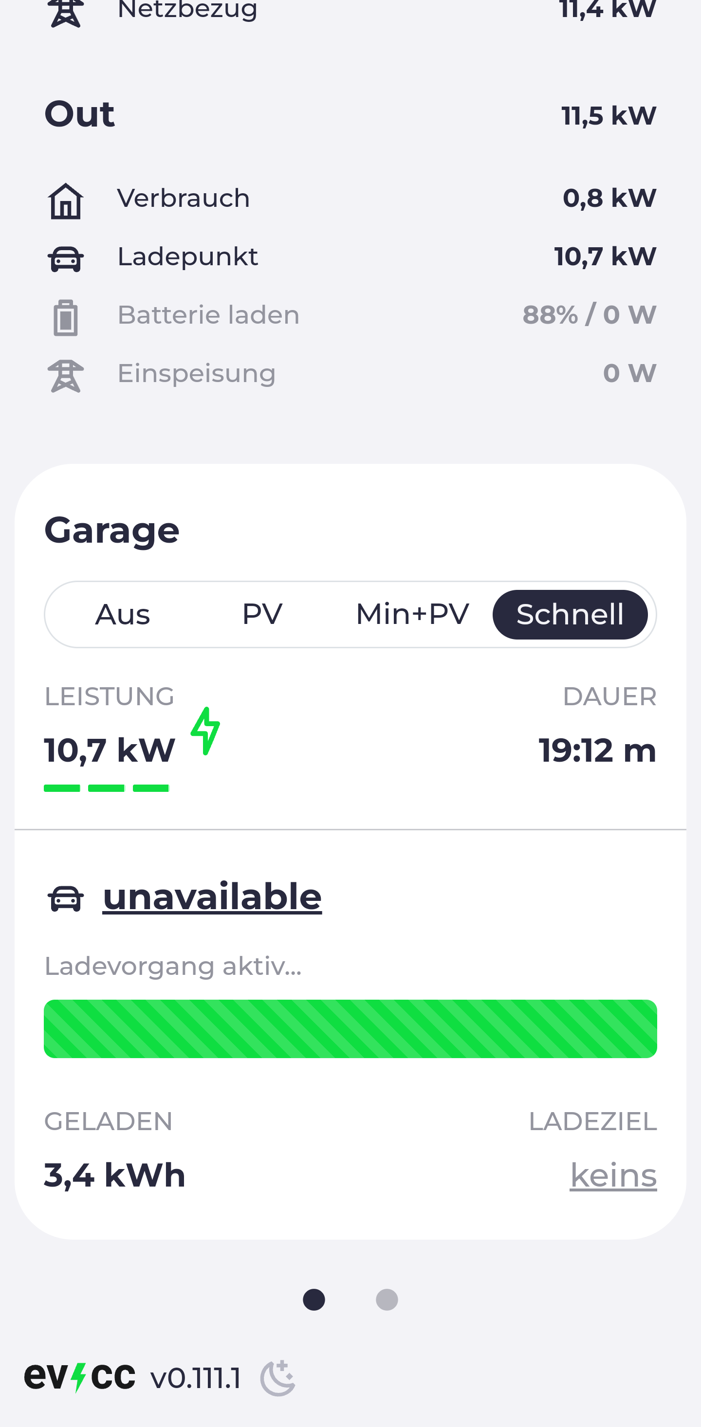 fehlende UI zur Auswertung Ladeenergie · Issue #5908 · evcc-io/evcc · GitHub
