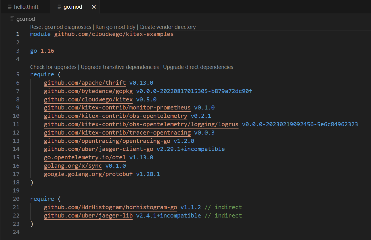 execute plugin 'kitex' failed: exit status 2 · Issue #944 · cloudwego/kitex · GitHub