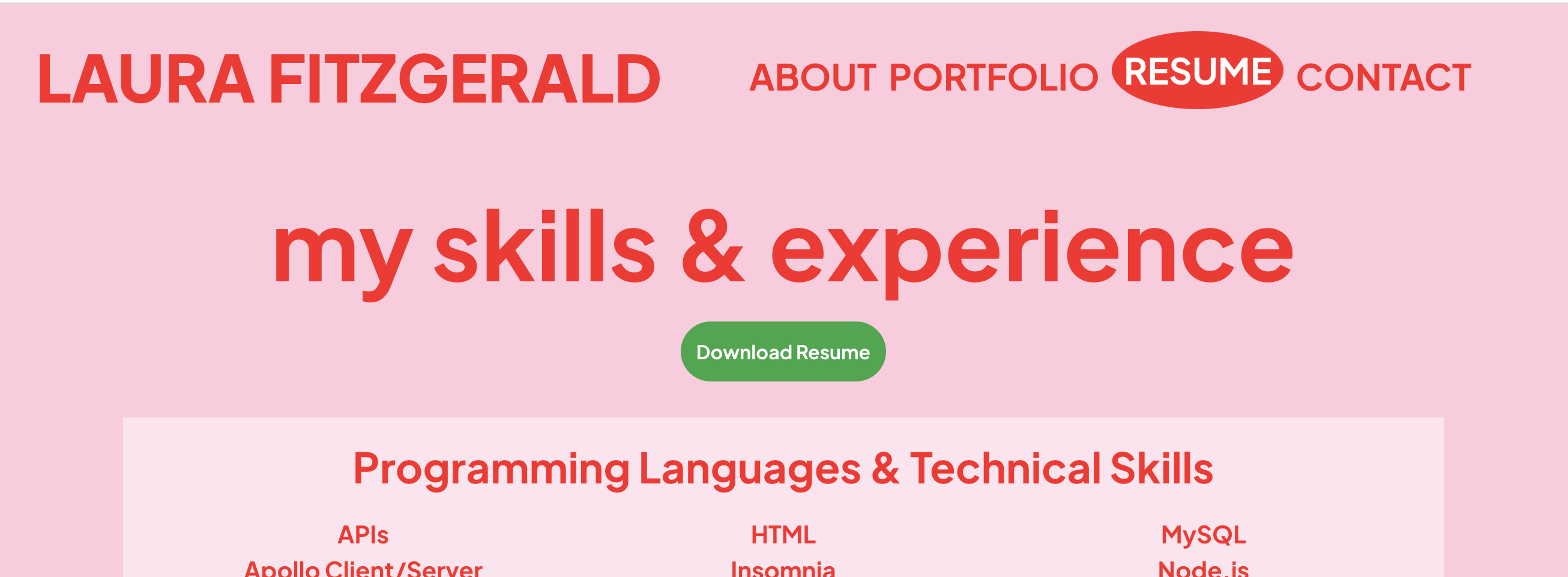 GitHub - lcfhines/laura-fitzgerald-portfolio