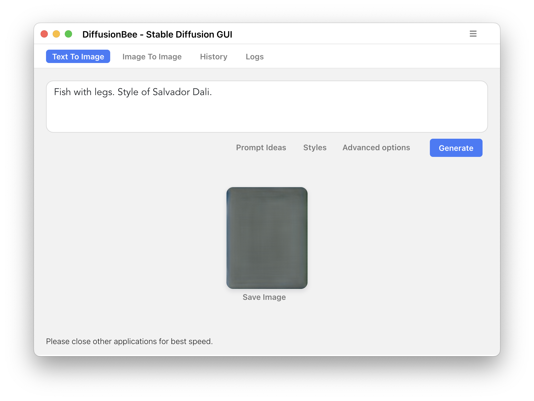 Blank images with 0.2.0 · Issue #83 · divamgupta/diffusionbee-stable-diffusion-ui · GitHub