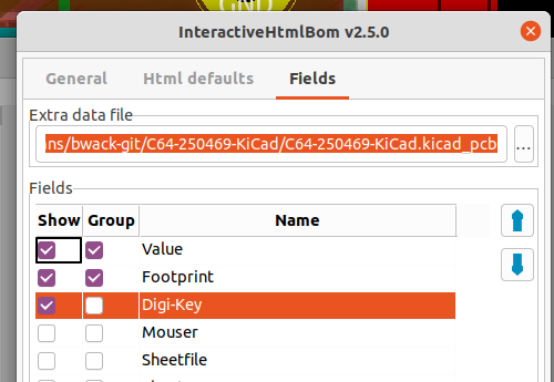 Parts included in bill of materials and exluded from board are not shown in the interactive bom ...