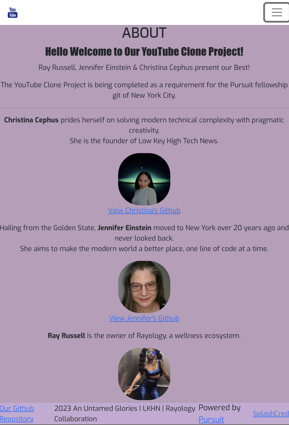 GitHub - theCephusHasLanded/YT-CJR: Our Youtube Extravaganza