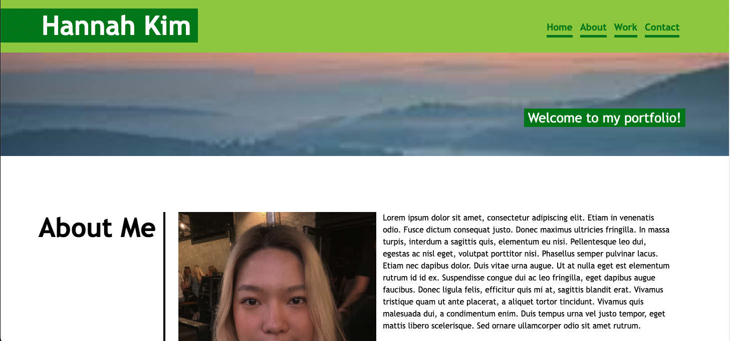 GitHub - hannahsykim/hw2-My-Portfolio: Homework 2 - Advanced CSS