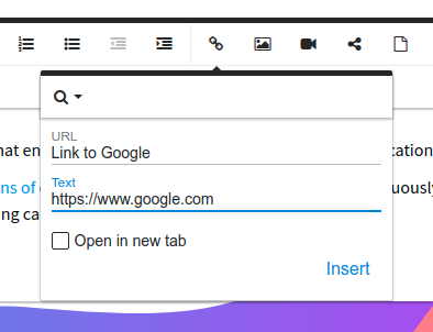 Insert/Edit Link: Please make it harder to confuse the "URL" and "Text ...