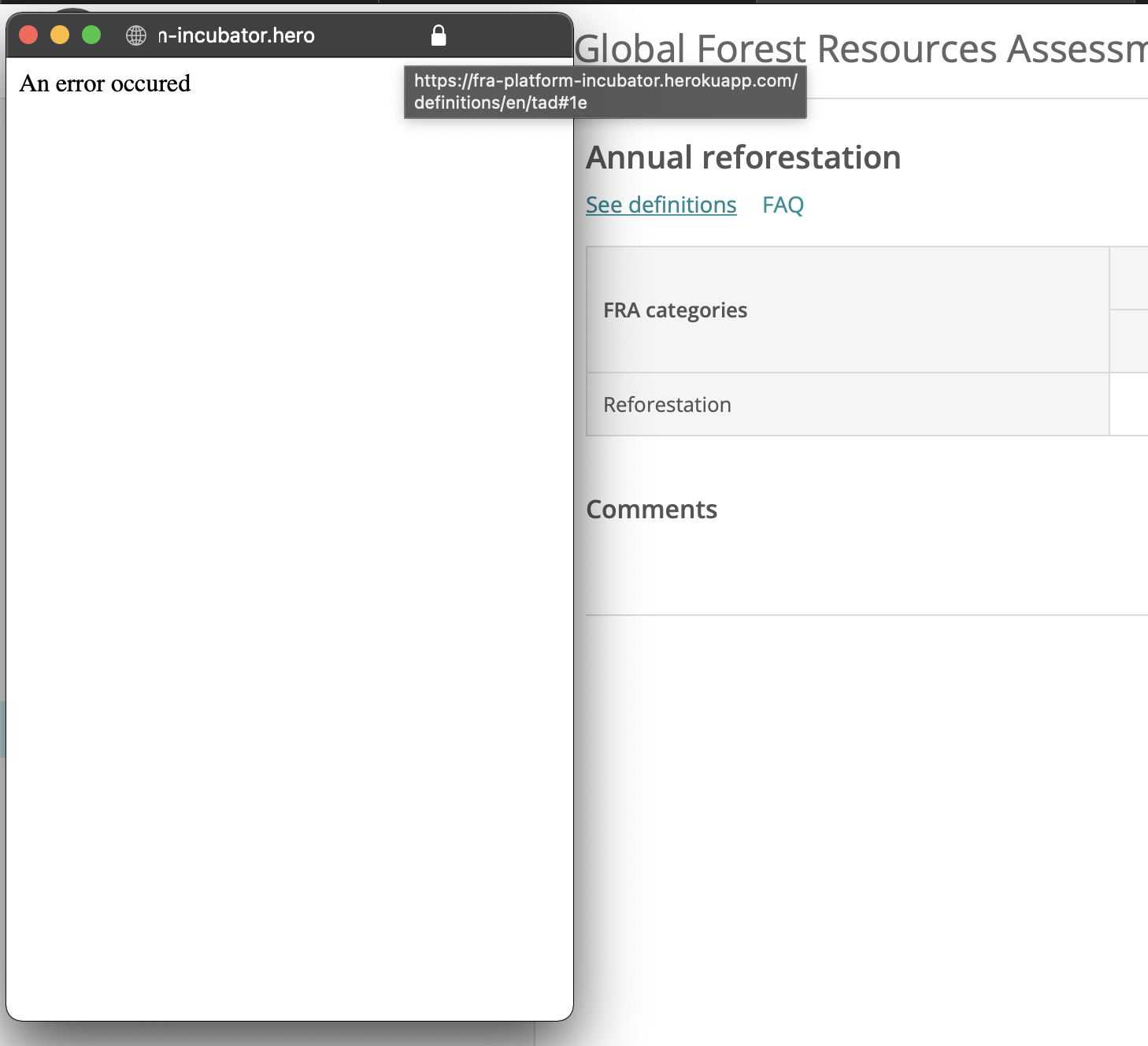 Definitions / FAQ Links · Issue #1177 · openforis/fra-platform · GitHub