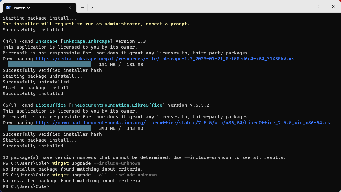`--include-unknown` does not work · Issue #3477 · microsoft/winget-cli · GitHub